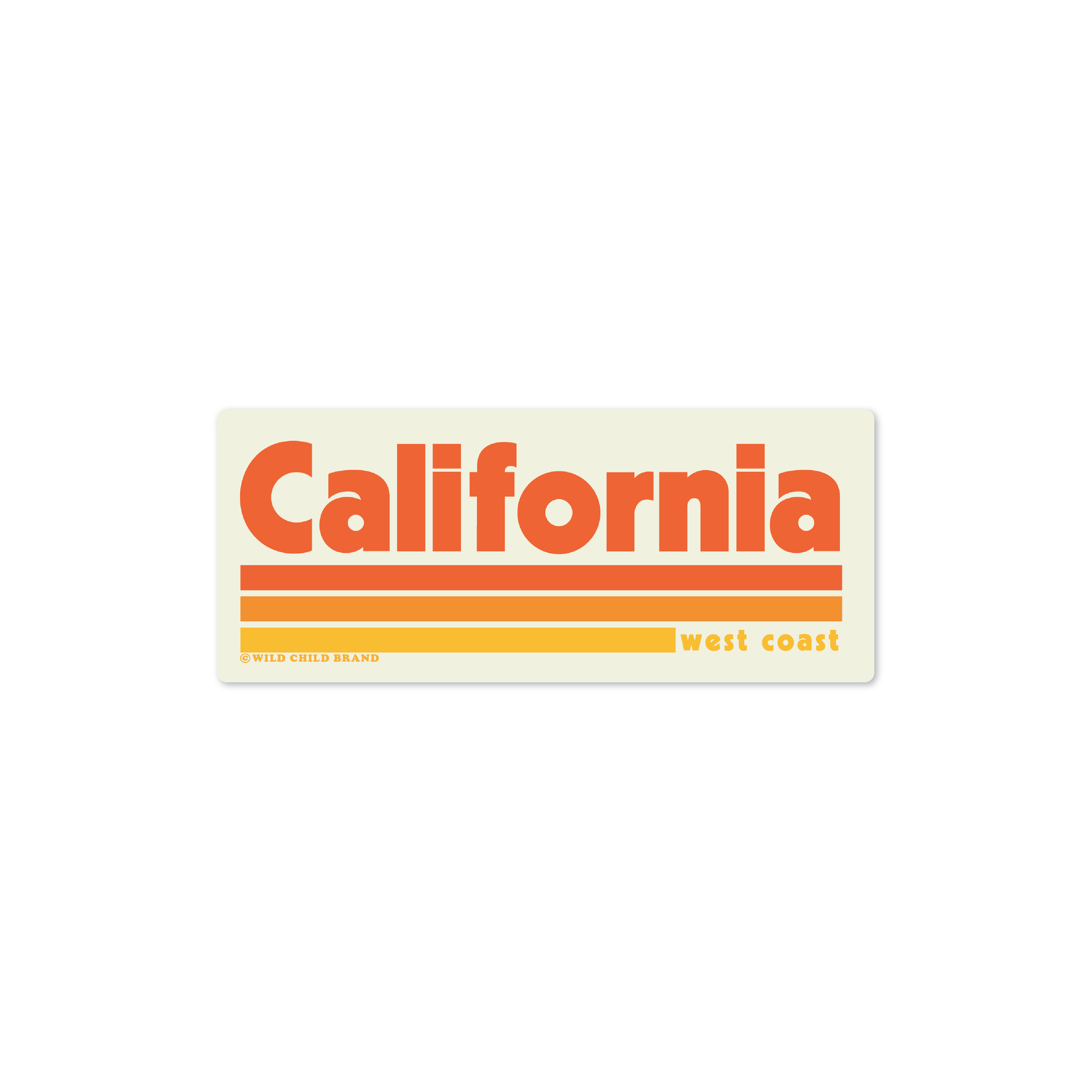 Pipeline California Retro Surf Vinyl Sticker - Waterproof Laptop Decal 3.5"